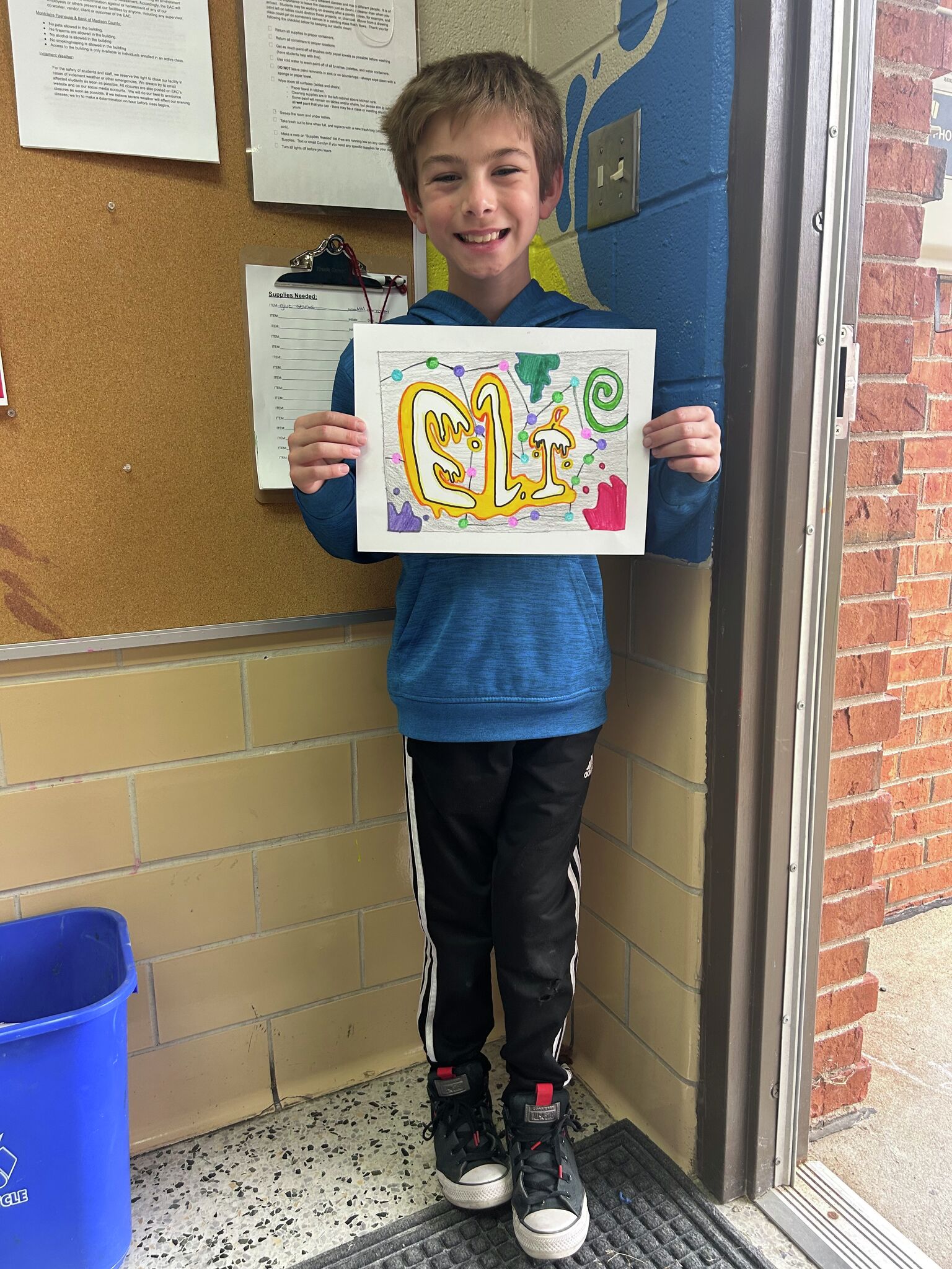 Graffiti art class inspires Edwardsville IL middle schoolers