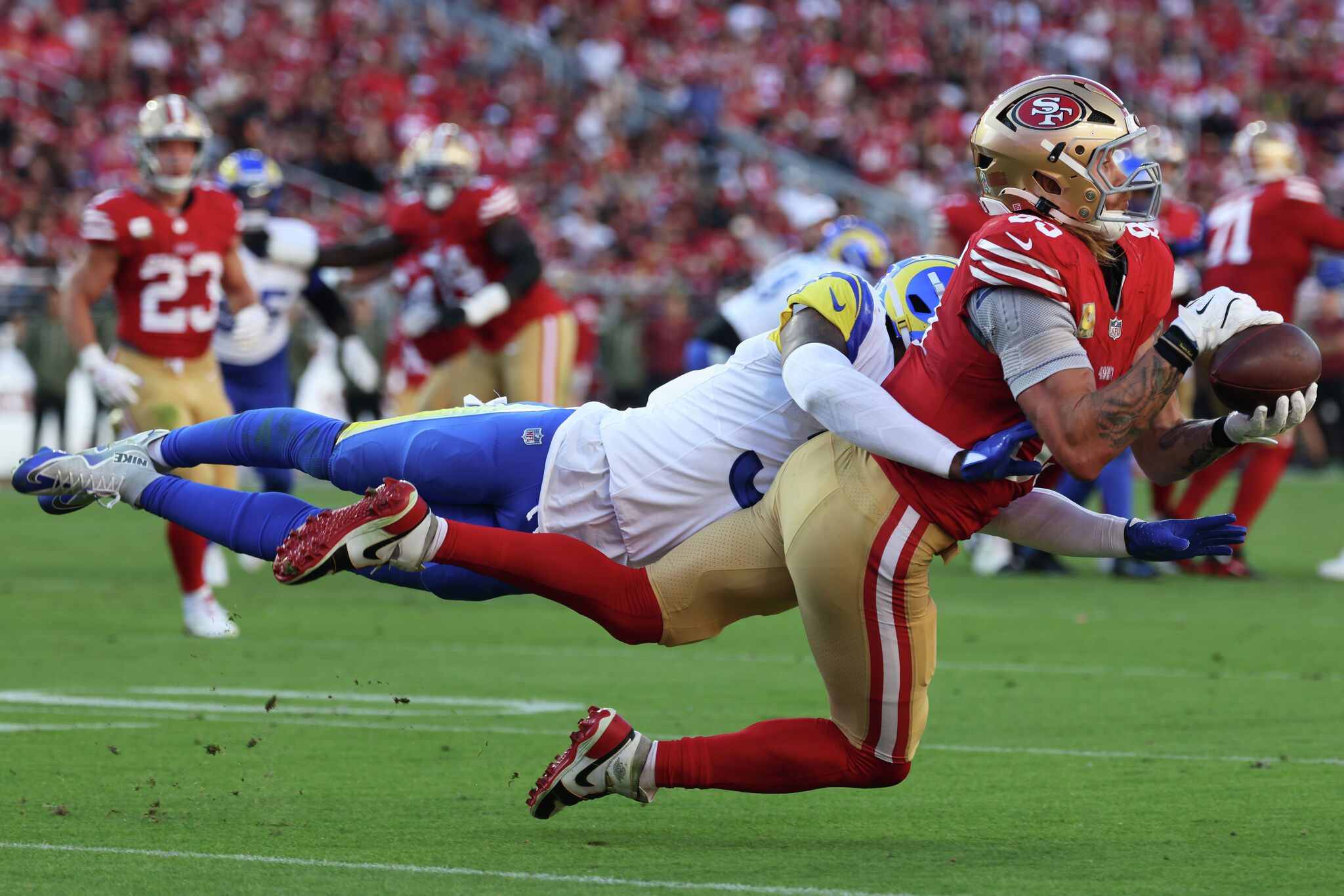 Fox analyst says refs robbed 49ers' first down before game-ending INT