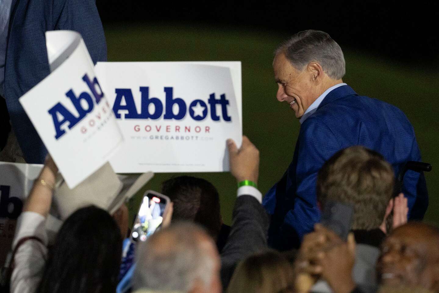 Greg Abbott launches bid for record fourth term as Texas governor