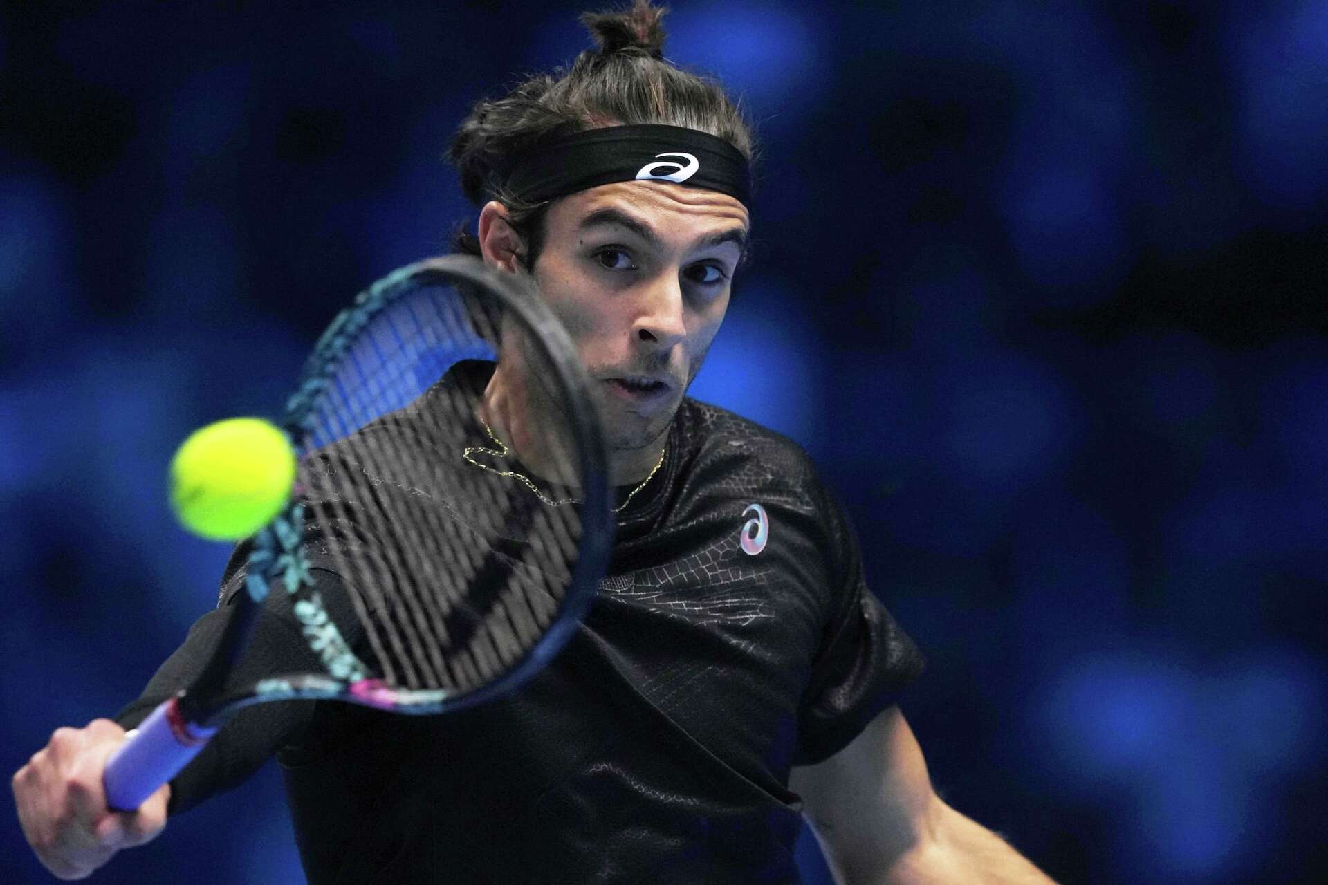 Last year's finalist Fritz beats late entry Musetti at ATP Finals