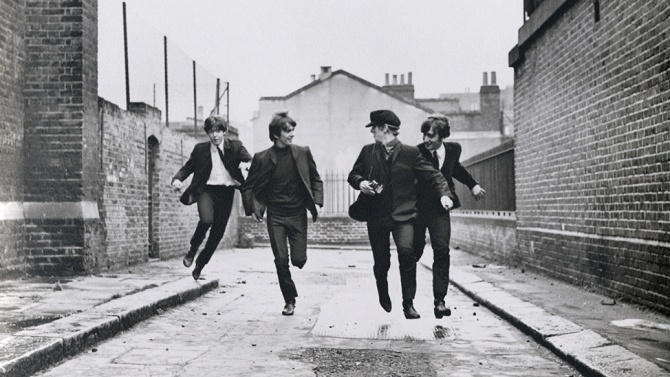 The real Beatles on the big screen outdoors at BAMPFA