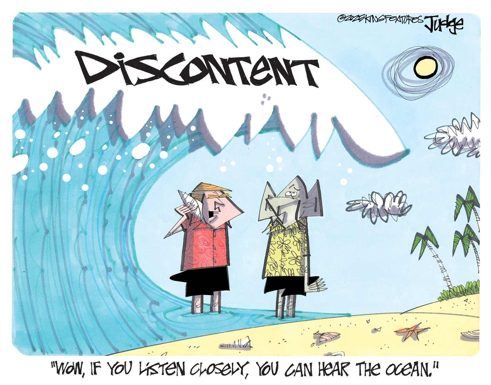 Opinion cartoon: High tide