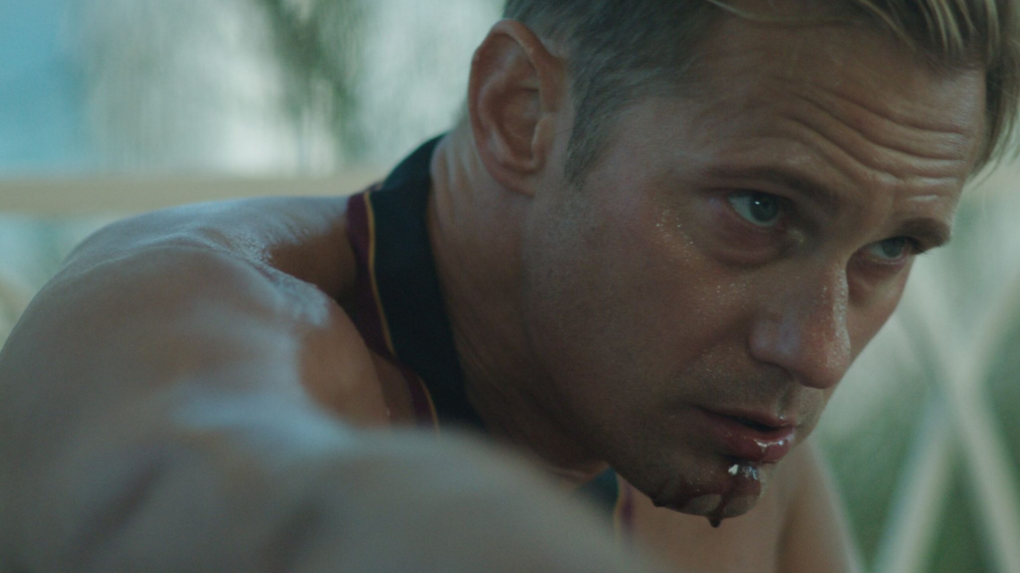 Alexander Skarsgård subverts his leading-man image in Brandon ...
