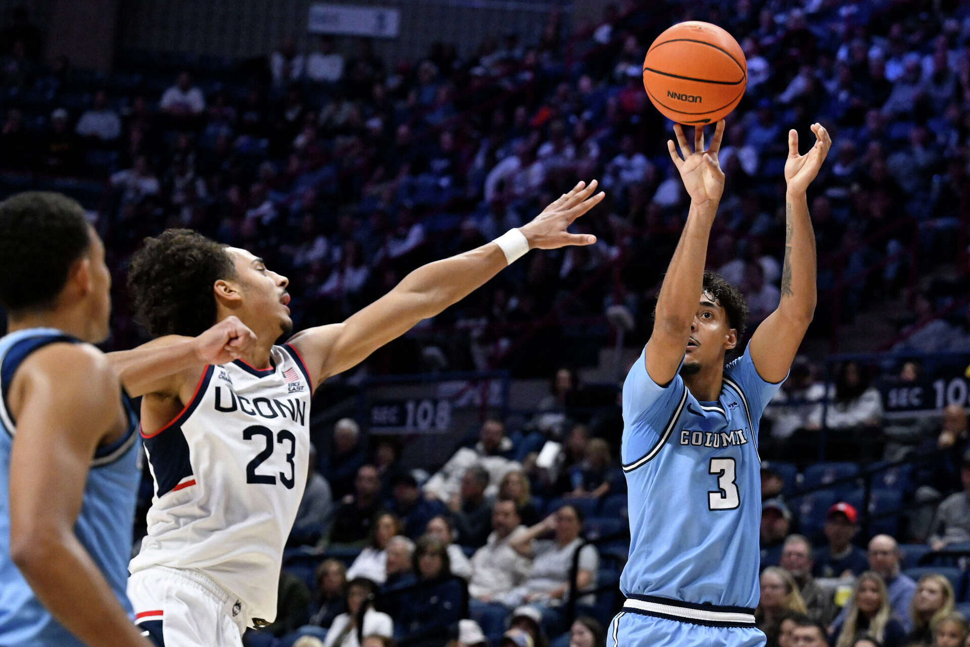 UConn men's basketball team cruises to victory over Columbia