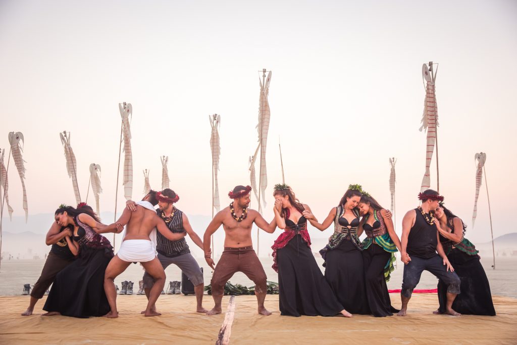Hula travels from Burning Man to Times Square at SF's Palace