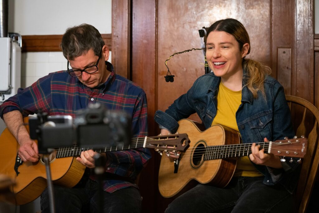 Bay Area musicians Meredith Axelrod and Craig Ventresco celebrate one ...