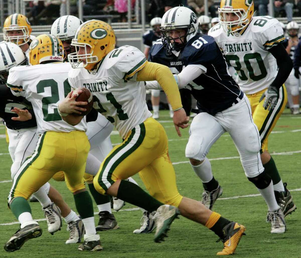 Wilton cruises past Trinity Catholic