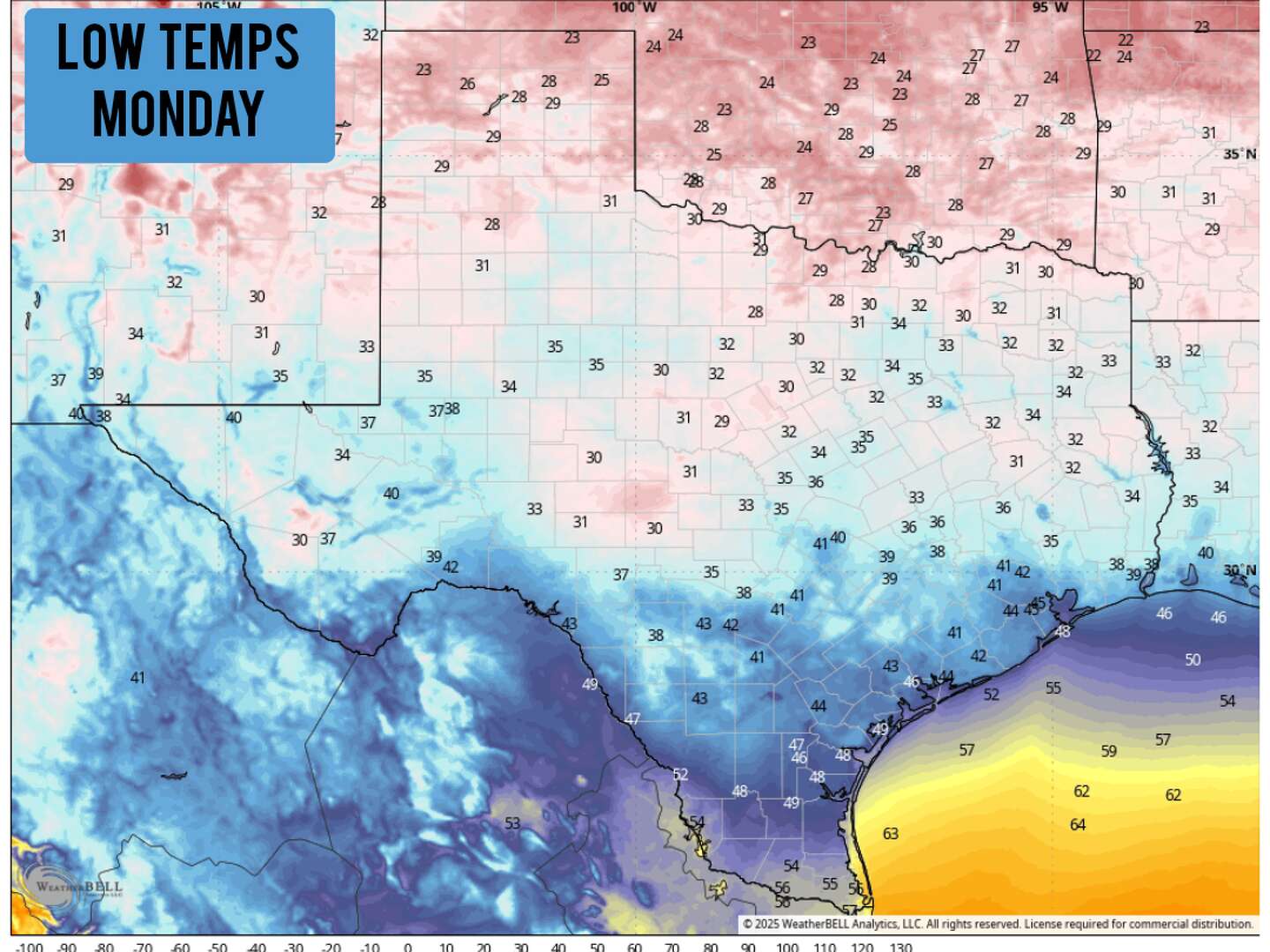 One Texas town freezes more often than Chicago. Here’s where.