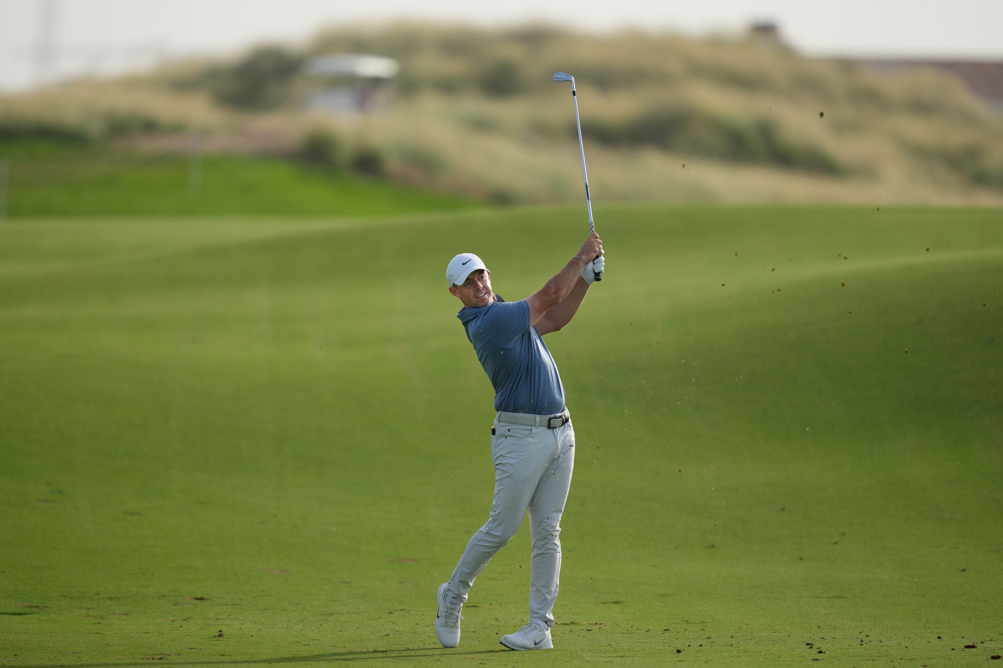 The chase is over for Rory McIlroy. He hasn't stopped running