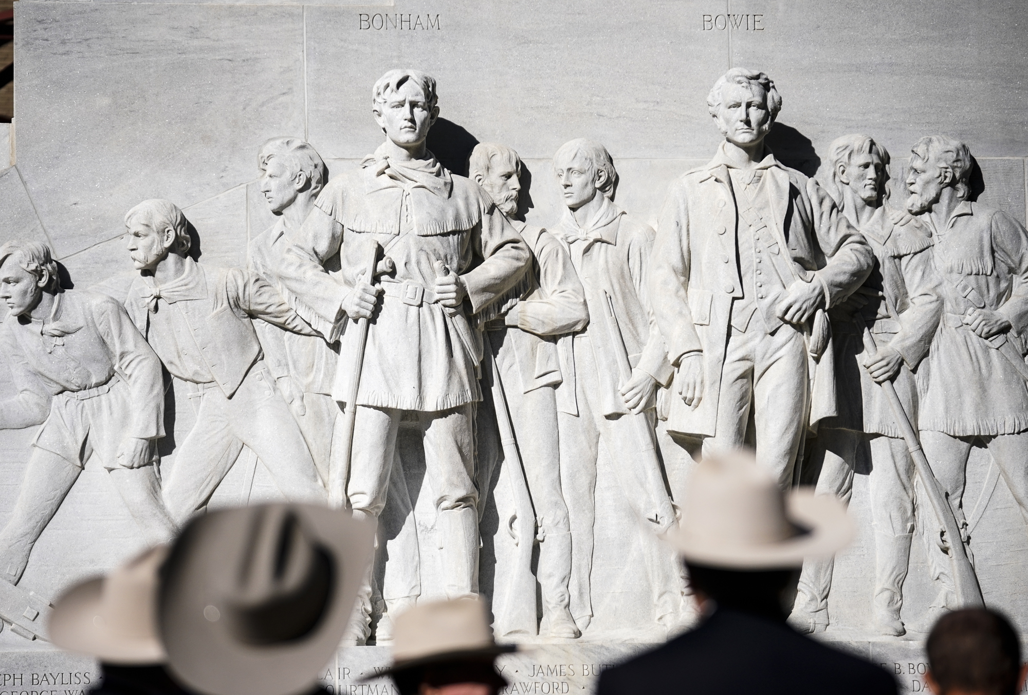 After $550 million overhaul, Alamo Cenotaph unveiled on Veterans Day