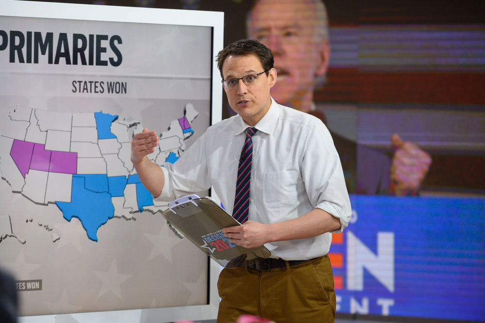 Steve Kornacki, MSNBC's tireless numbers wonk, maps America's ...