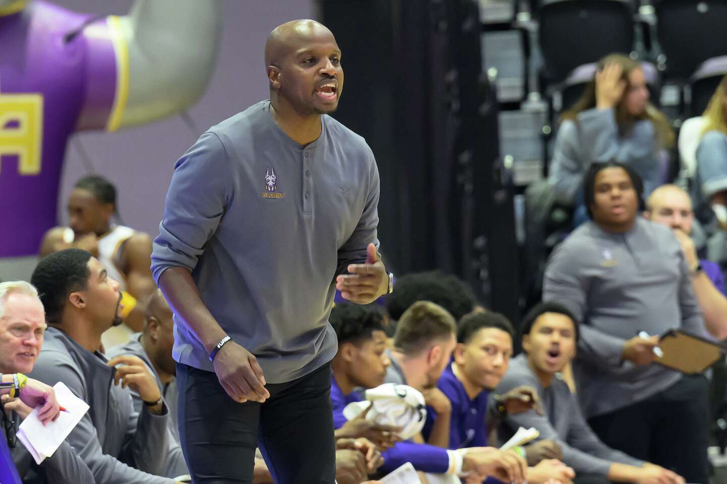 UAlbany basketball dunks way to win over Paul Smith's