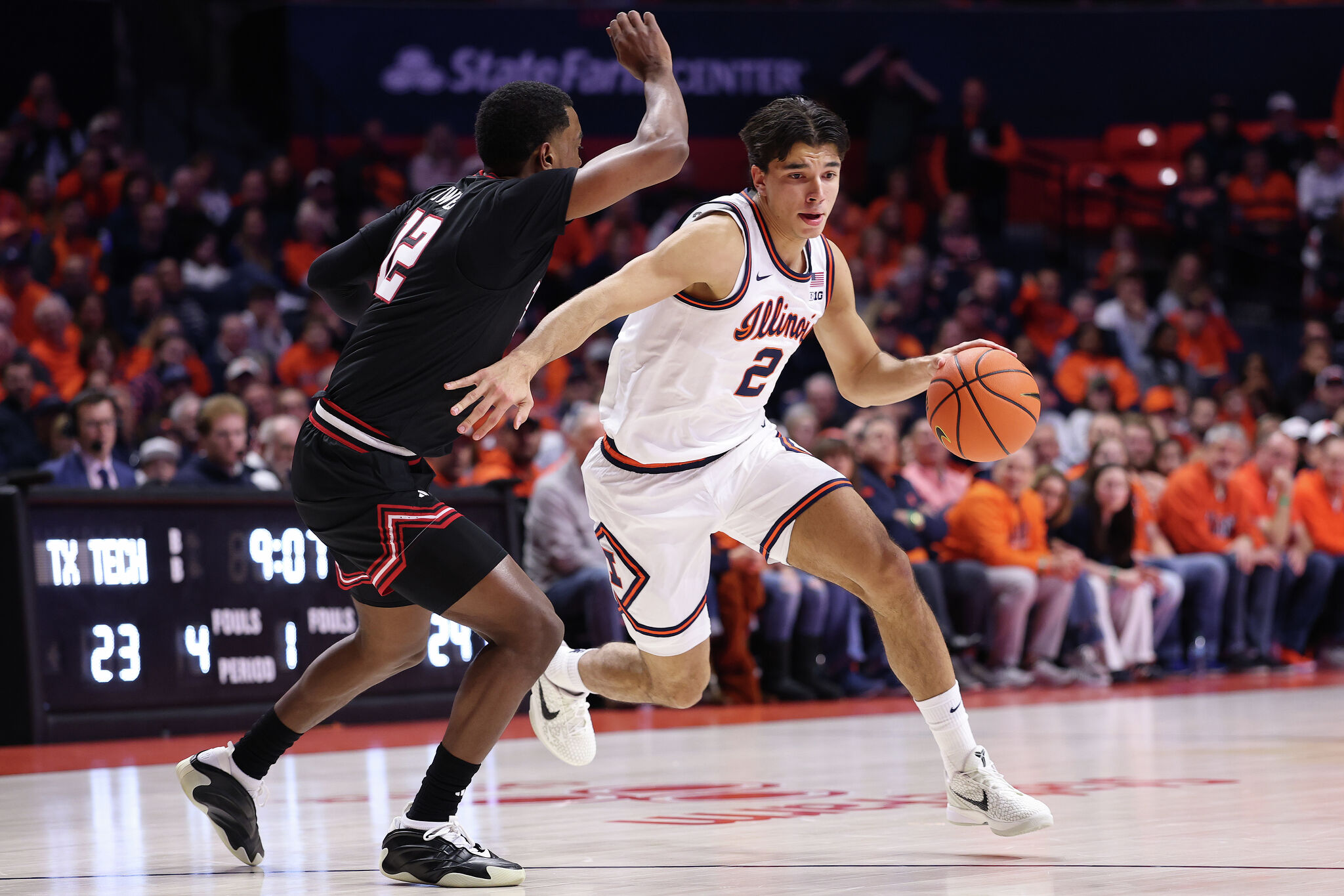 Illinois vs. Texas Tech basketball live updates, score