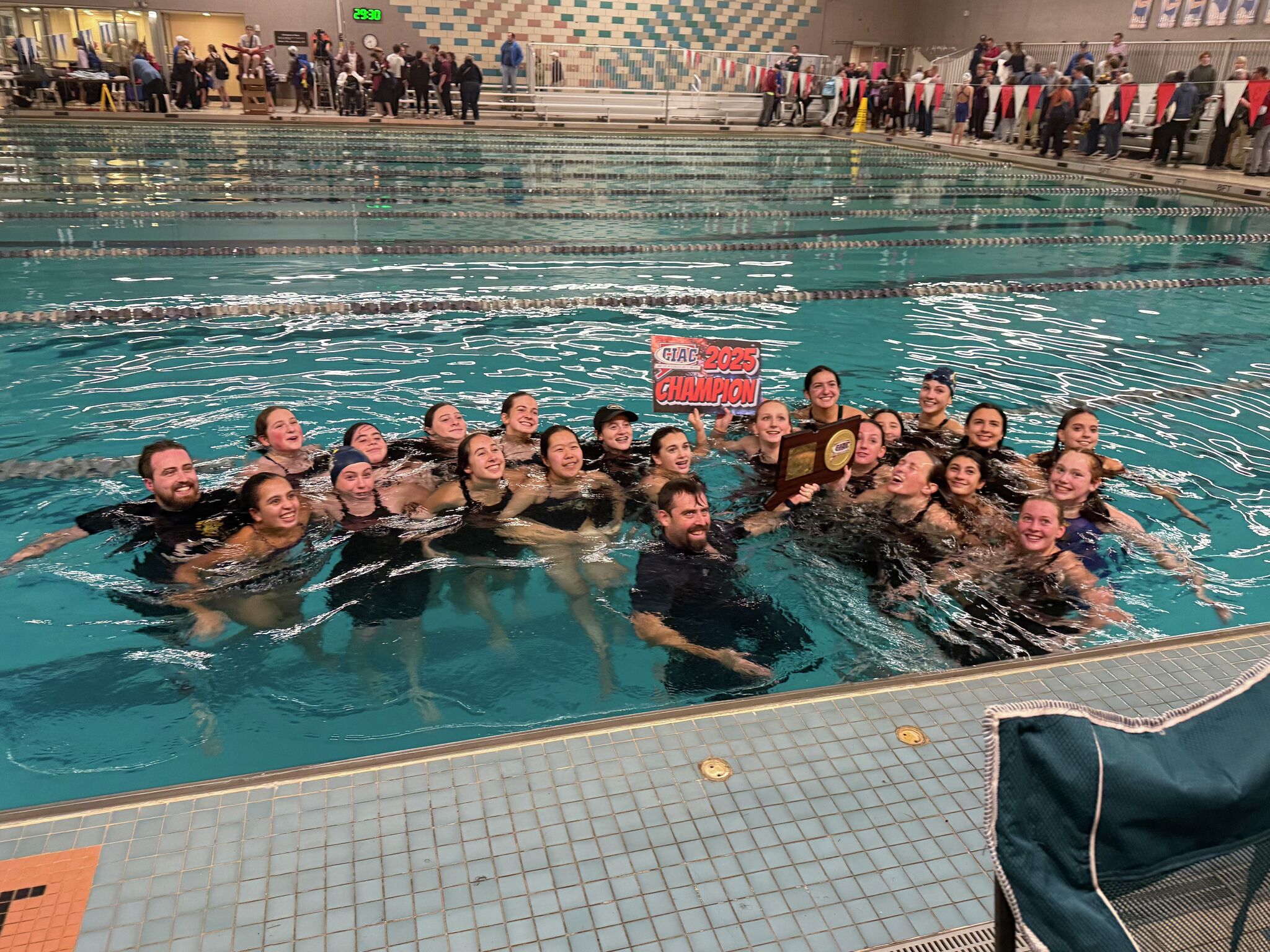 Weston girls swimming wins CIAC Class S championship