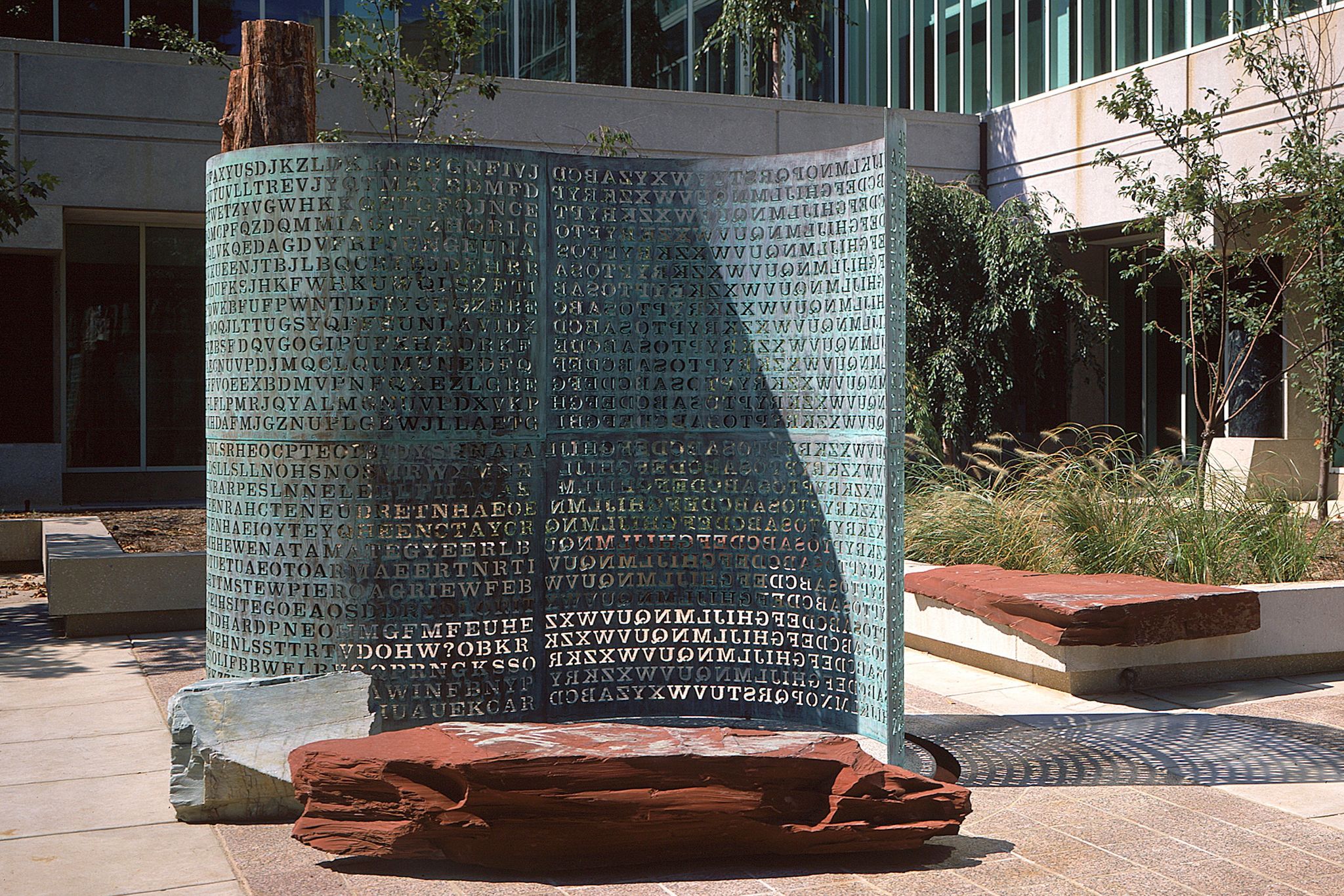 Info to decipher secret message in Kryptos sculpture at CIA ...