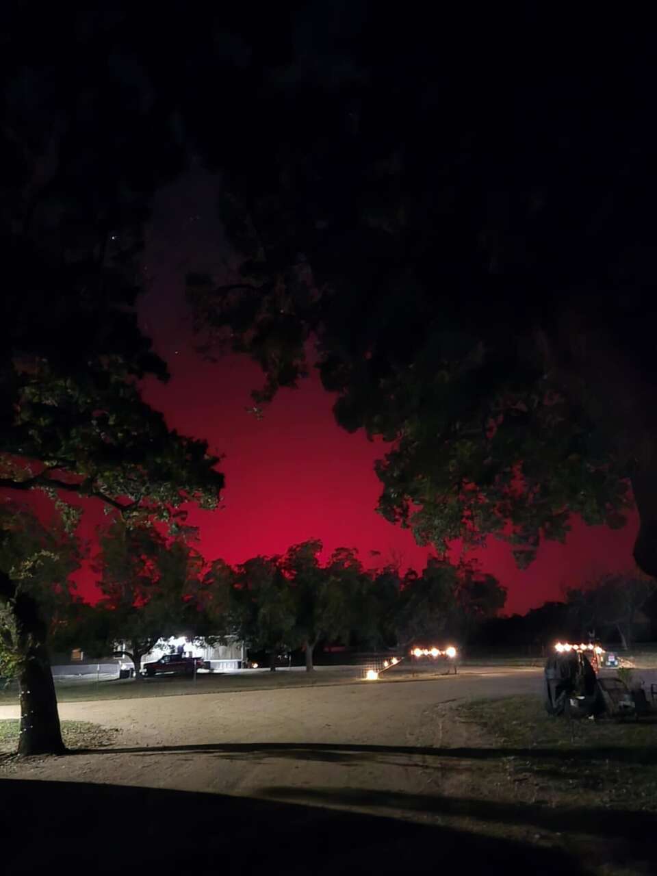 Photos: Here's how long 'rare' aurora borealis in Texas will last