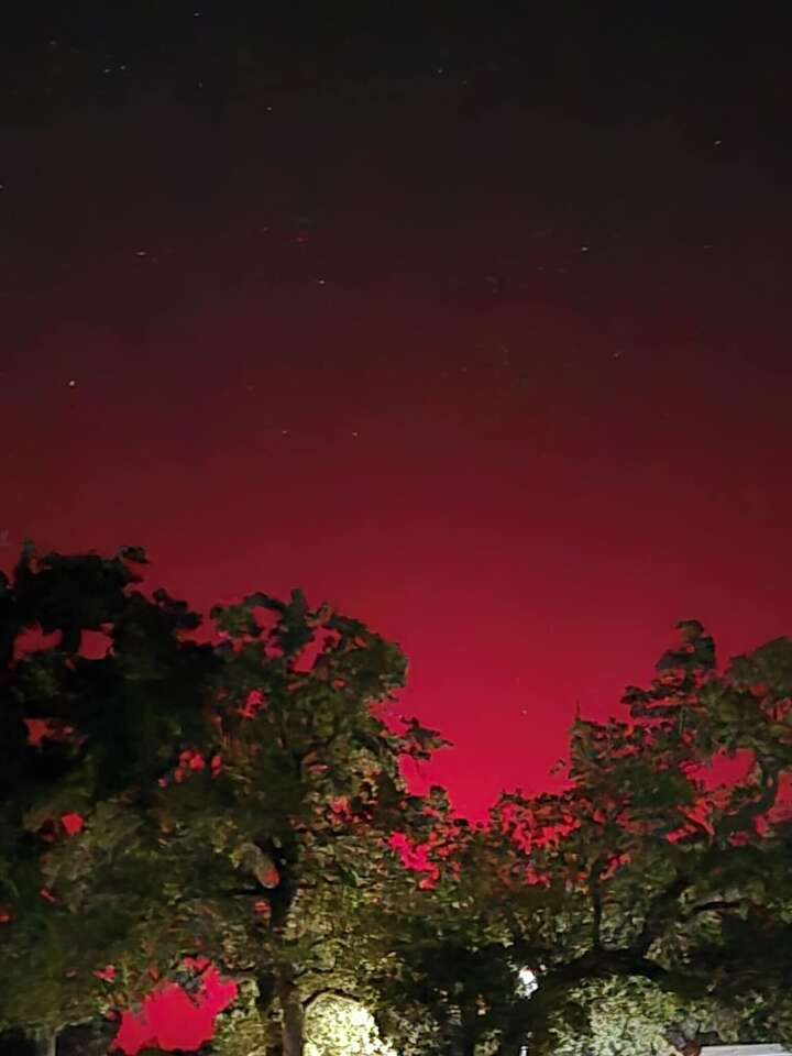 Photos: Here's how long 'rare' aurora borealis in Texas will last