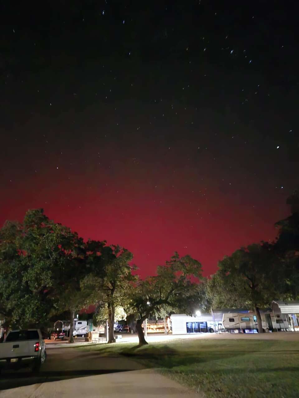 Photos: Here's how long 'rare' aurora borealis in Texas will last