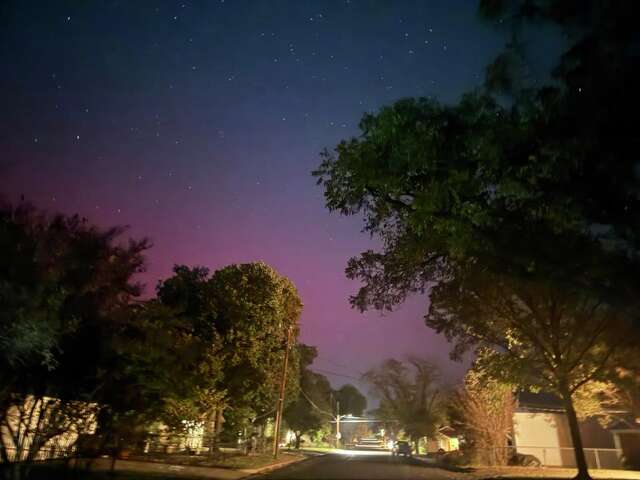 Photos: Here's how long 'rare' aurora borealis in Texas will last