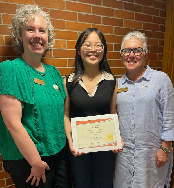P.E.O. STAR Scholarship awards $2,500 to Jessica Chai