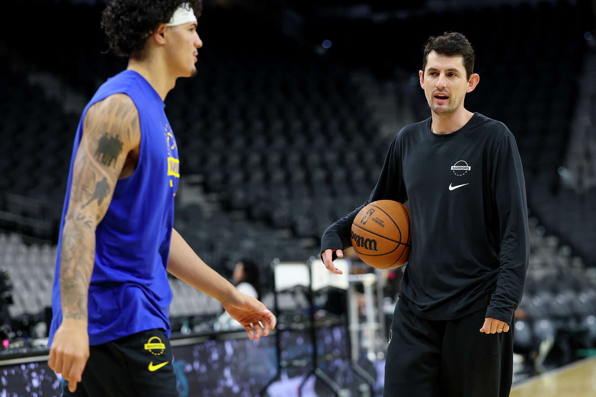 Warriors' Nick Kerr reflects on 'A-plus' experience with Spurs