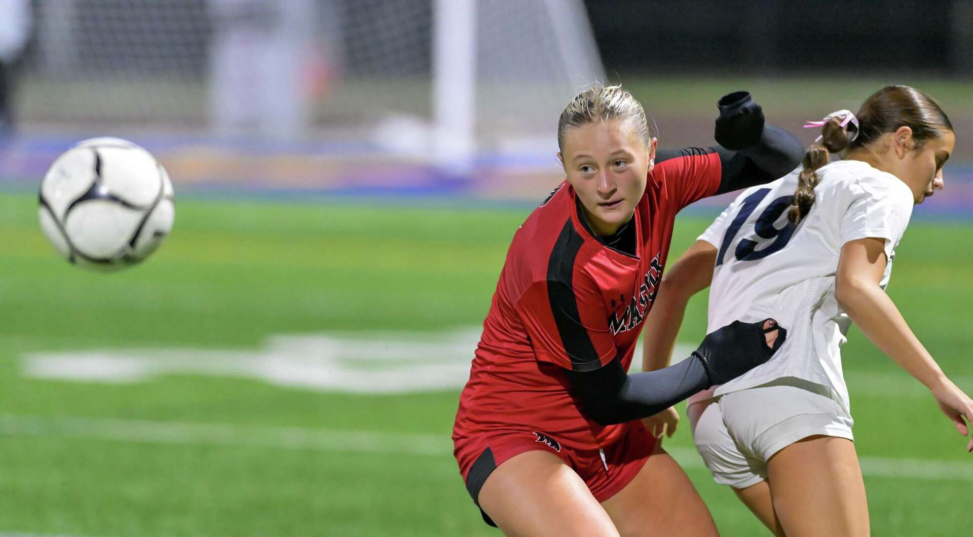 Masuk girls soccer defeated Rocky Hill in OT in the Class L semis
