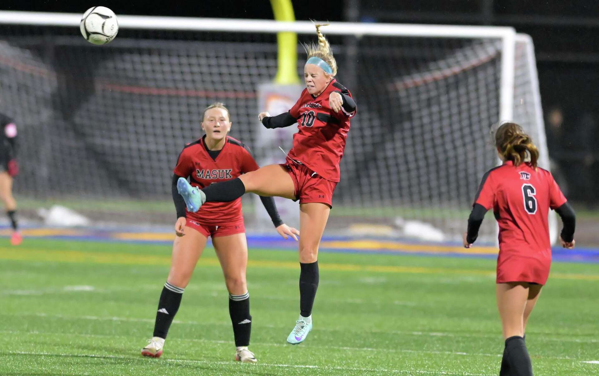 Masuk girls soccer defeated Rocky Hill in OT in the Class L semis