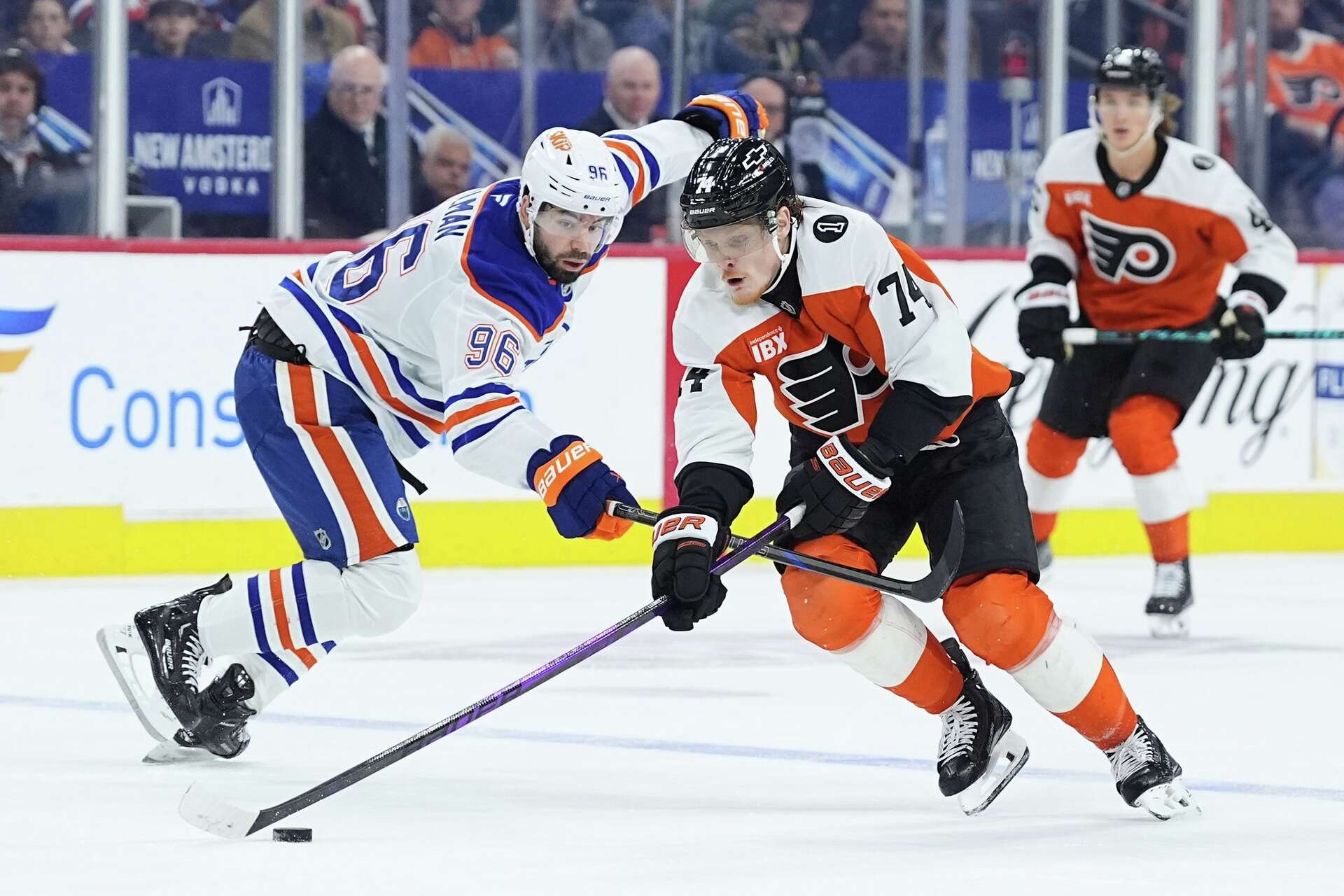 Roslovic scores in OT as Oilers defeat Flyers 2-1