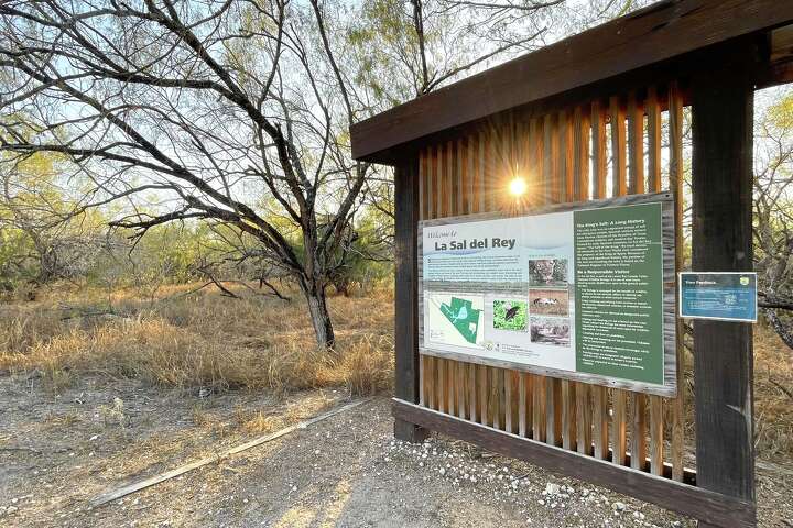Texas' natural salt lake La Sal Del Rey is a true hidden gem