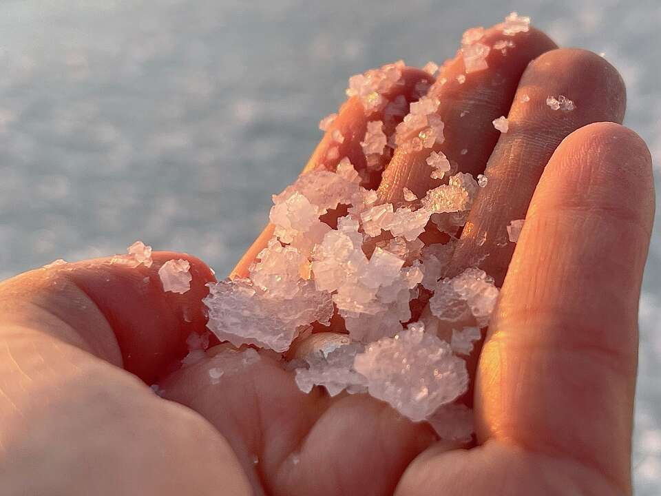 Texas' natural salt lake La Sal Del Rey is a true hidden gem