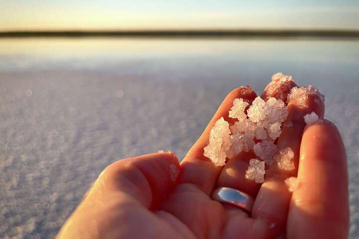 Texas' natural salt lake La Sal Del Rey is a true hidden gem