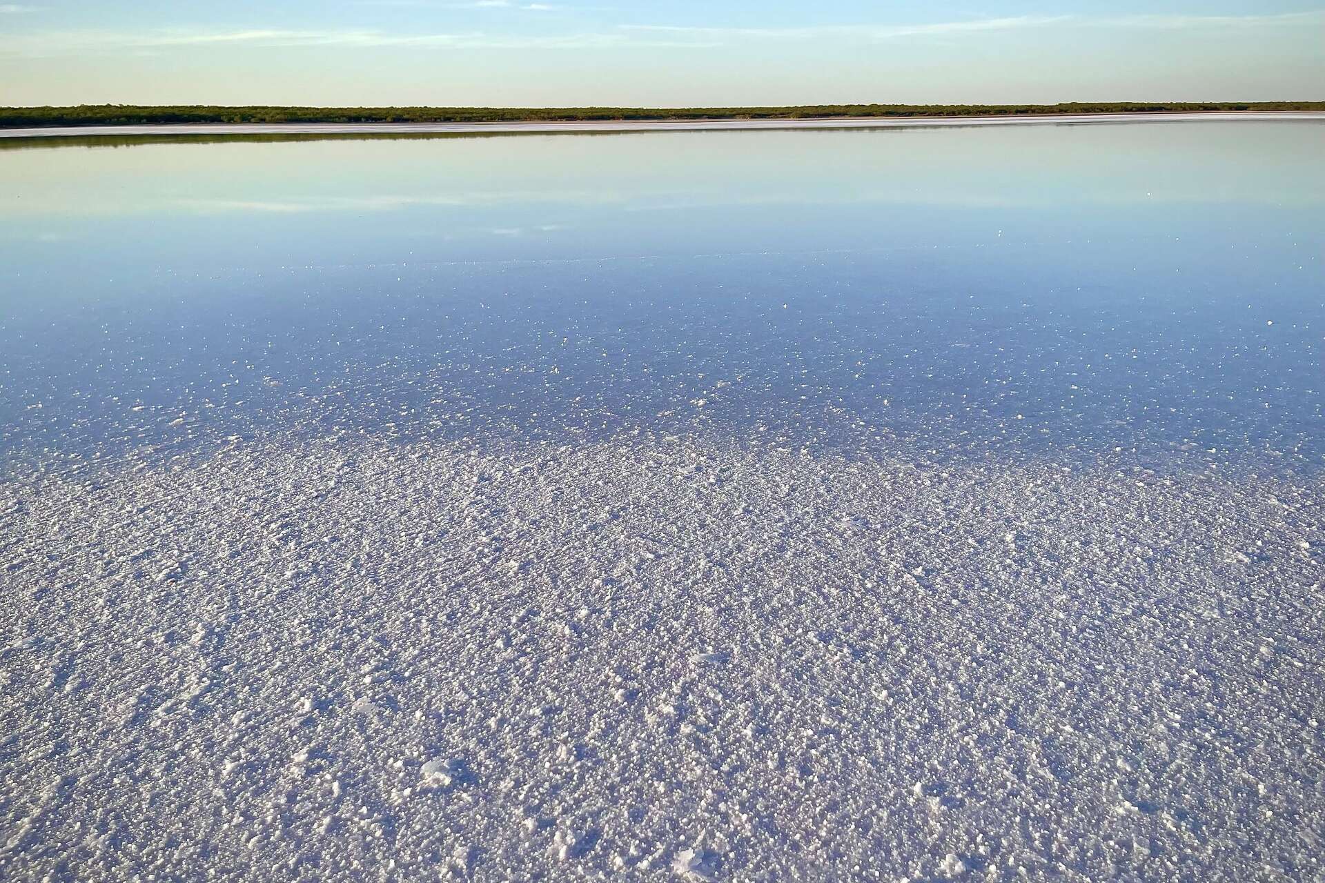 Texas' natural salt lake La Sal Del Rey is a true hidden gem