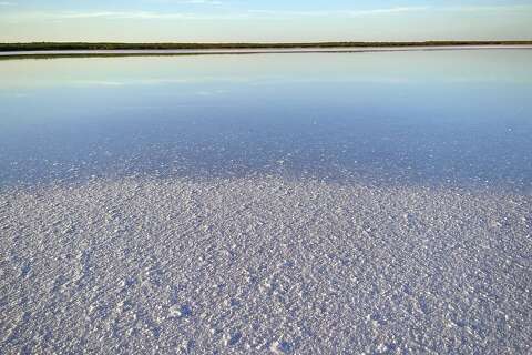 Texas' natural salt lake La Sal Del Rey is a true hidden gem