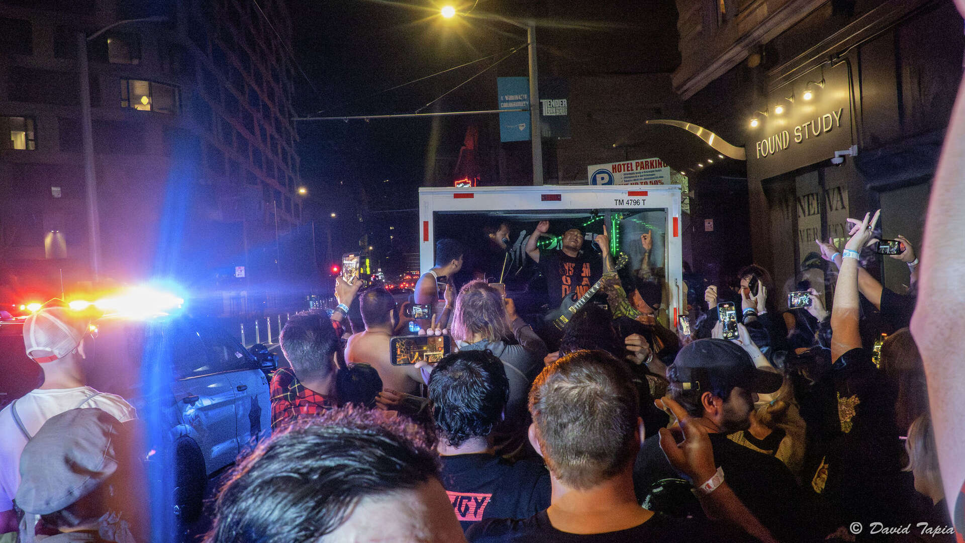Queens of the Stone Age fans got a surprise U-Haul encore by S.F. trio