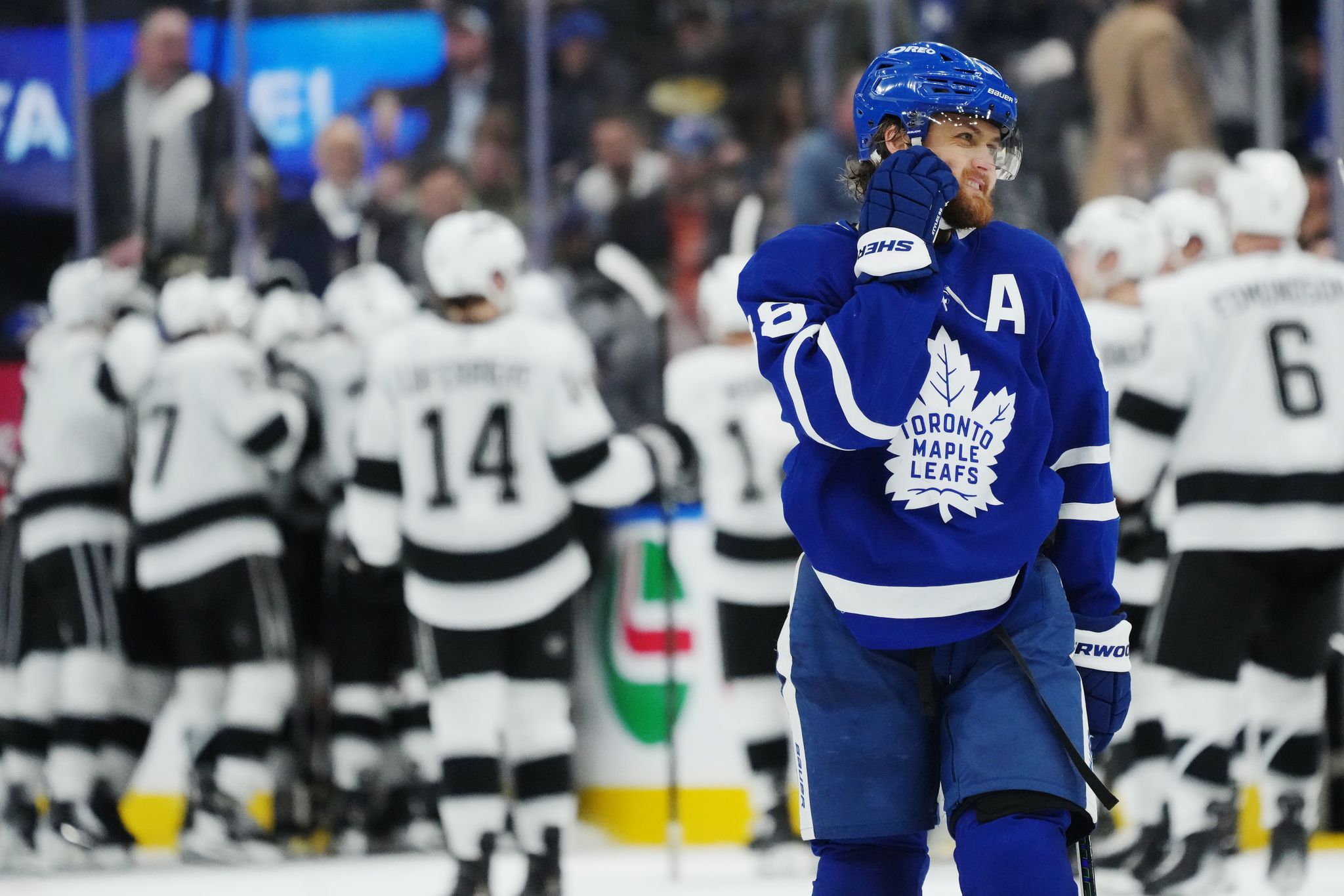 Quinton Byfield scores in OT to lift the Kings past the Maple Leafs, 4-3
