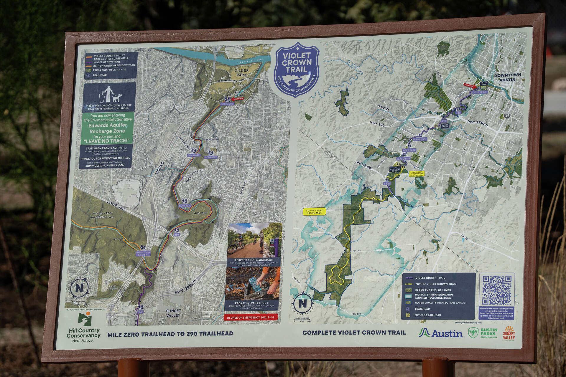 New Violet Crown Trail entrance debuts in Austin near Barton Springs