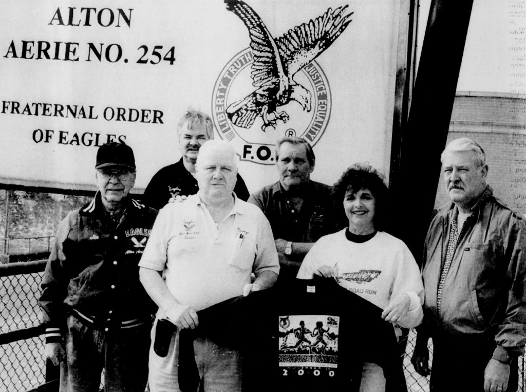 Duck takes flight over Wetlands in West Alton, Missouri
