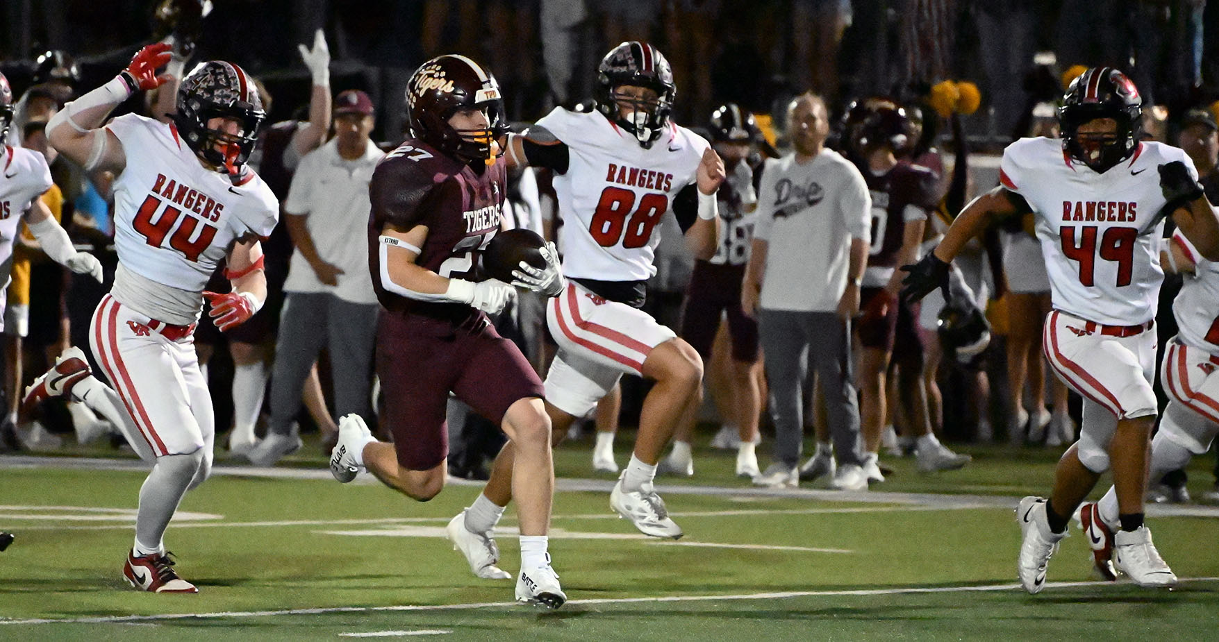 High school football: Dripping Springs beats Vista Ridge in playoffs