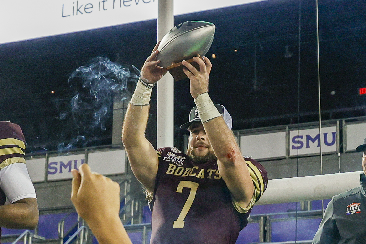 Texas State running back Lincoln Pare on the new normal in college FB