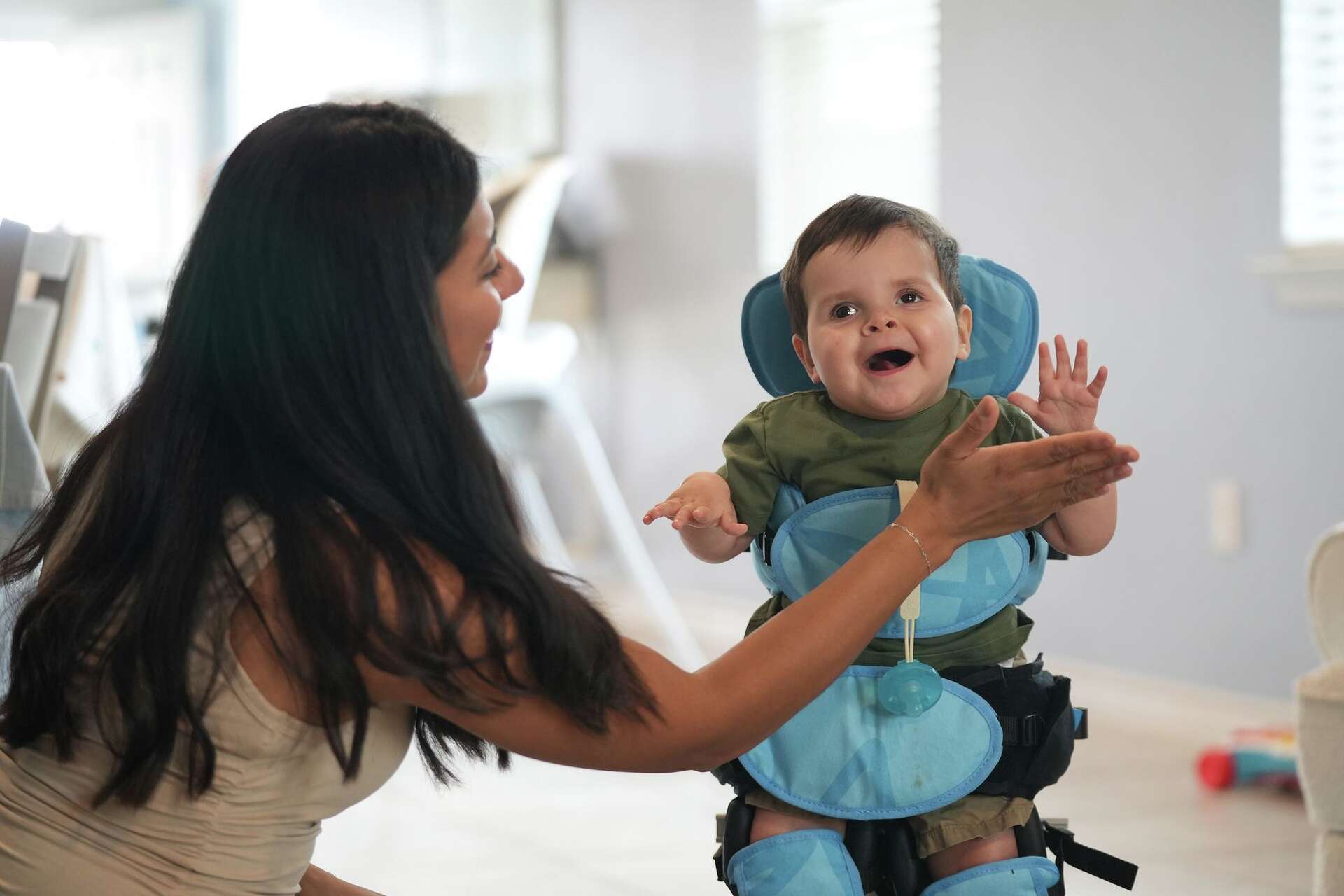 Buda parents cope with 19-month-old's rare genetic disorder