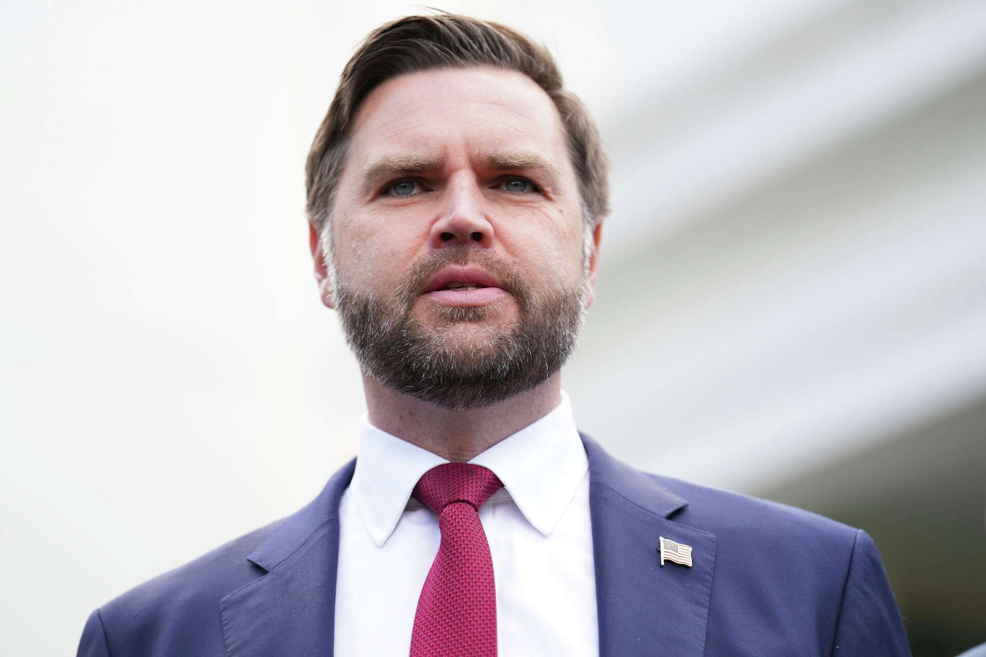 Police officer in critical condition after crash while supporting Vance ...