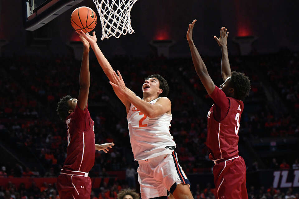 Illinois vs. Colgate basketball live updates, highlights and score