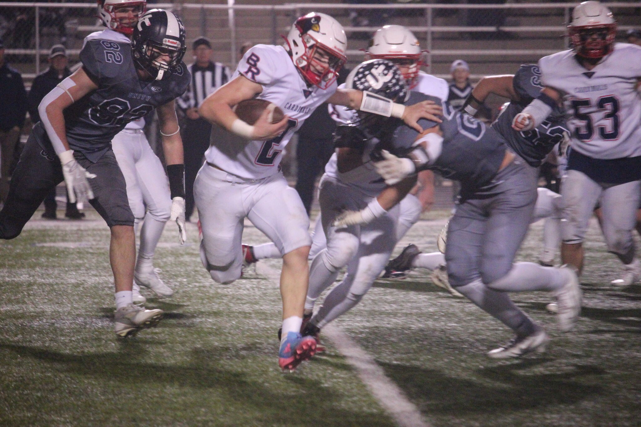 Unity Christian overpowers Big Rapids