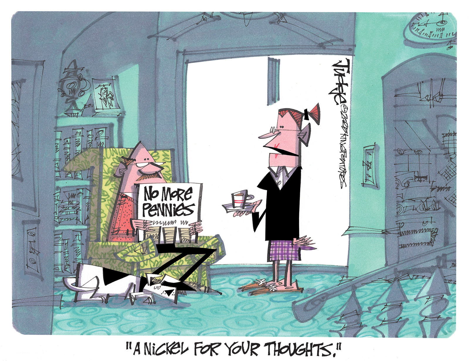 Opinion cartoon: Rounding up