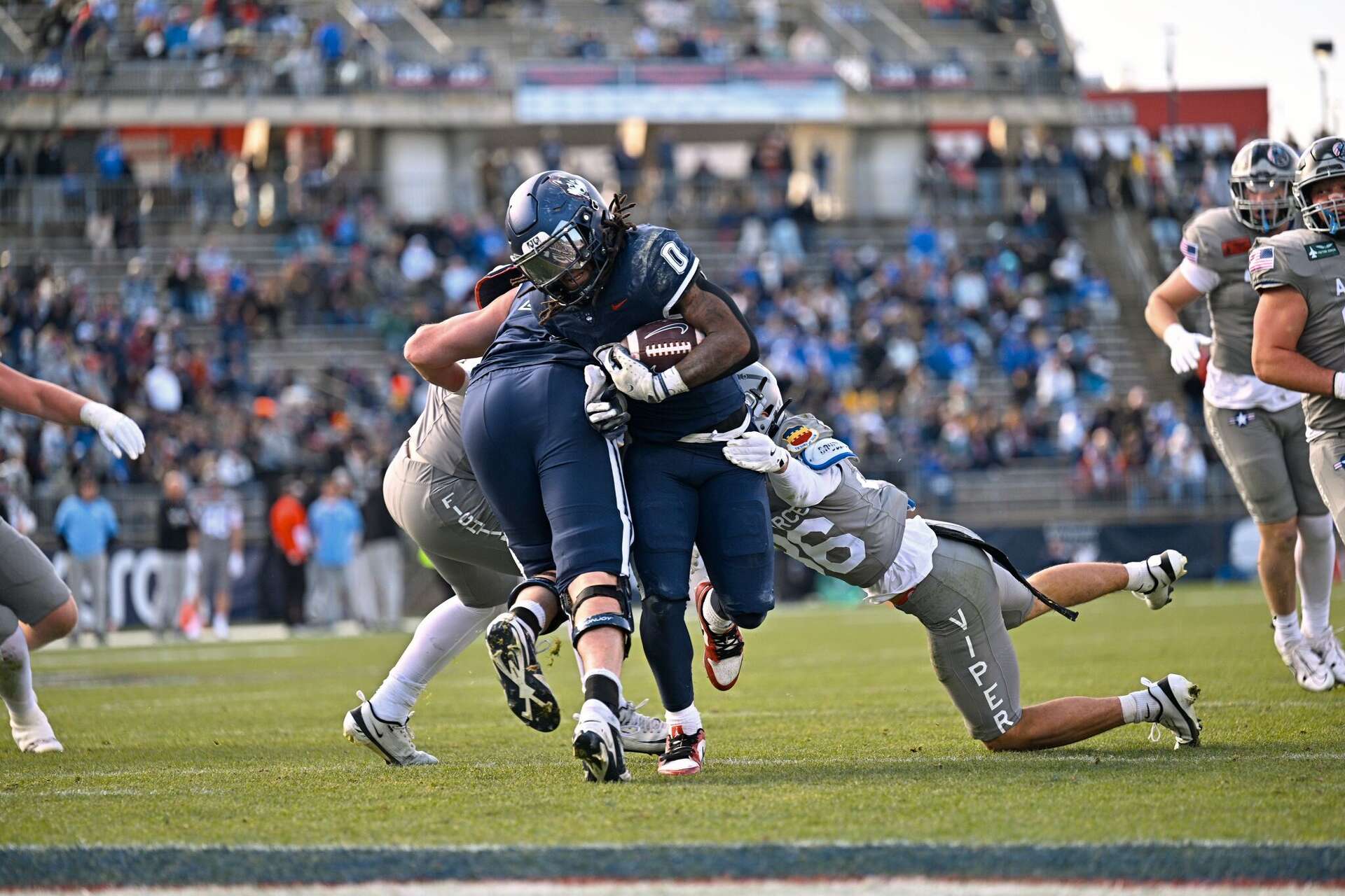 Cam Edwards leads UConn football to victory over Air Force