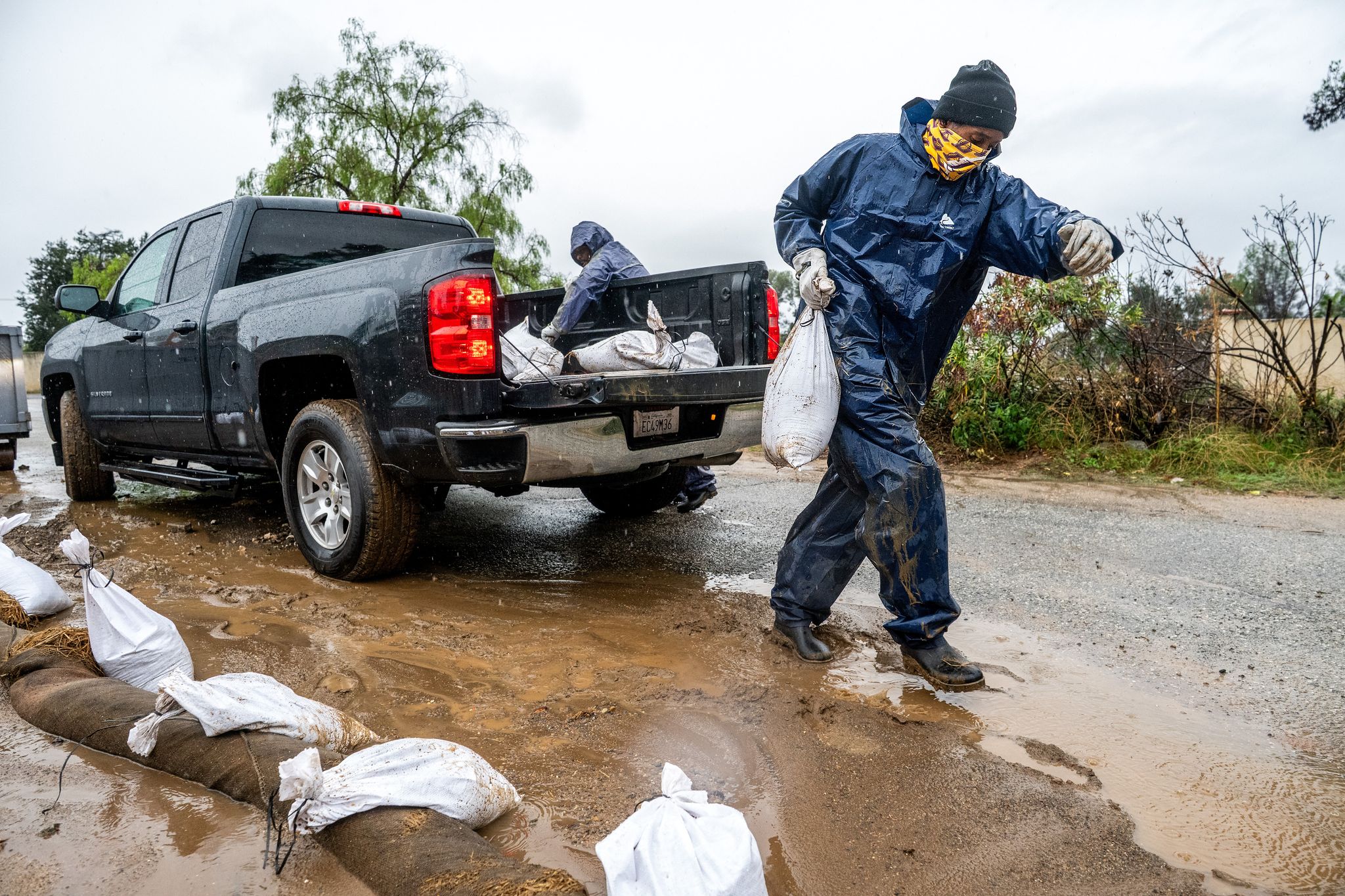 Unusually strong storm system continues to batter California