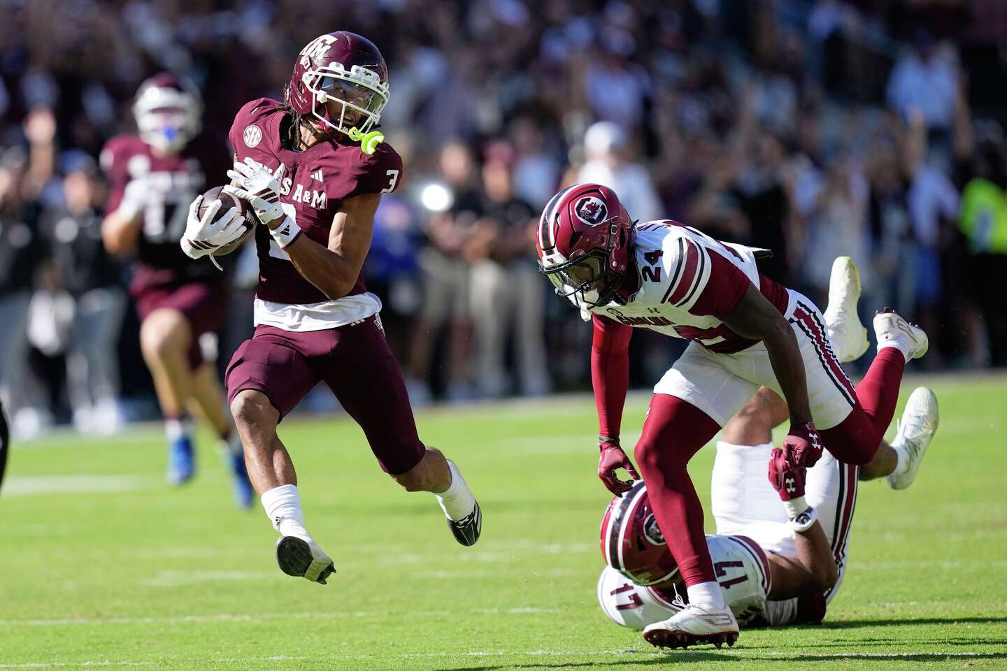 How Texas A&M football beat South Carolina in historic comeback