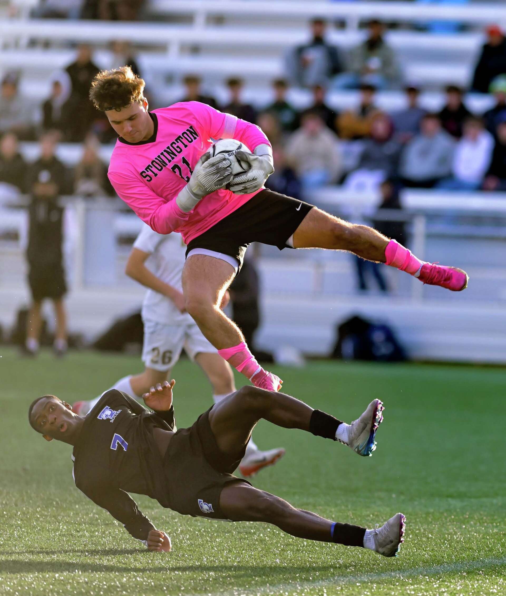 Tolland defeats Stonington to defend CIAC Class M boys soccer crown