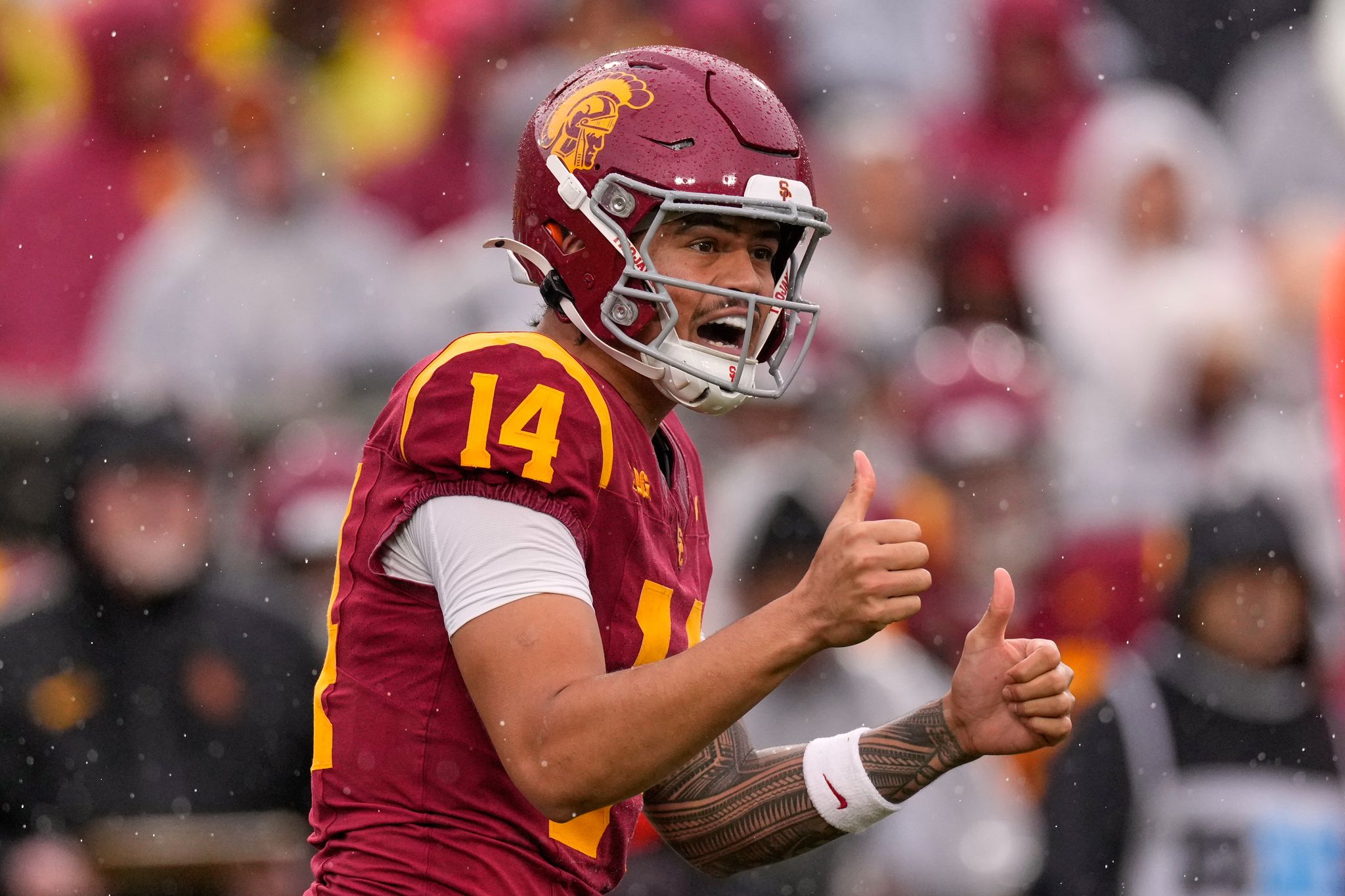 No. 17 Southern California scores final 19 points, keeps CFP hopes ...
