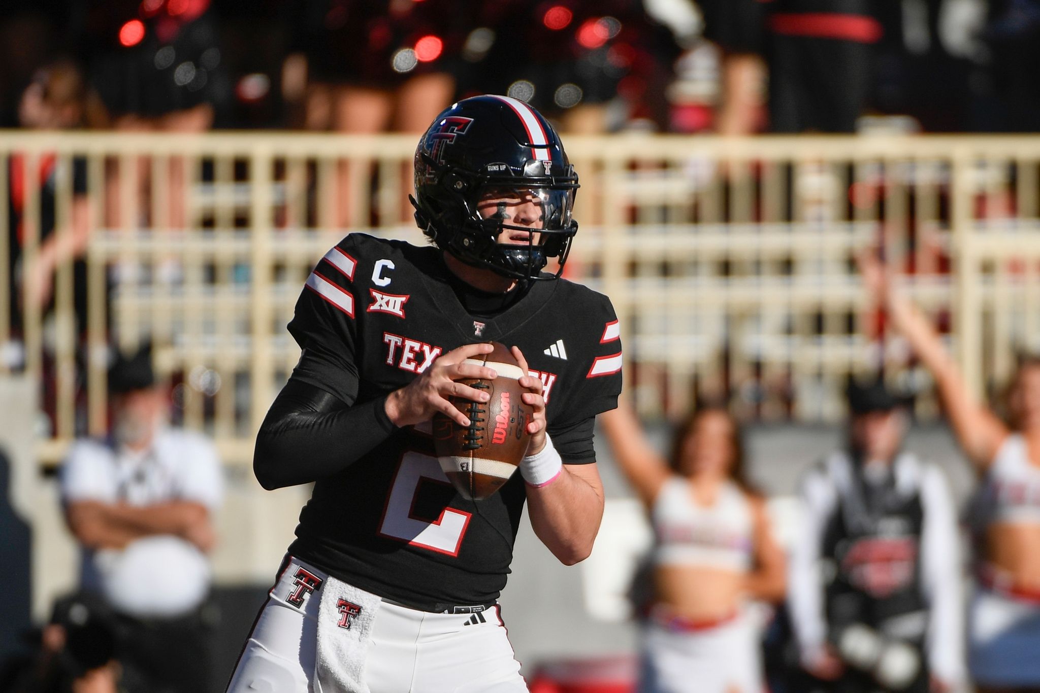 LB's TD: Jacob Rodriguez strikes Heisman pose again as No. 8 Texas Tech ...